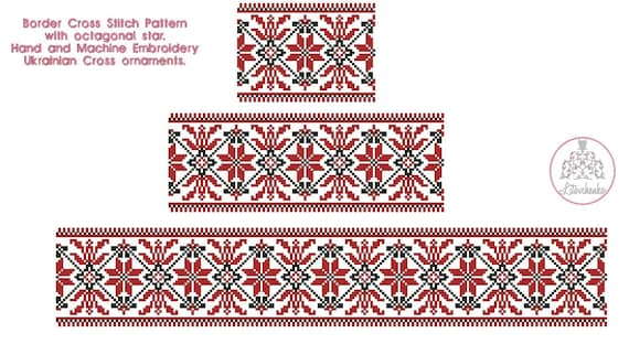 Motifs De Bordure En étoile