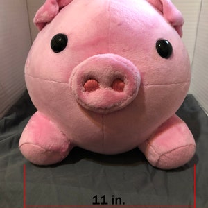 Pig Stuffed Animal (large Size) - Etsy