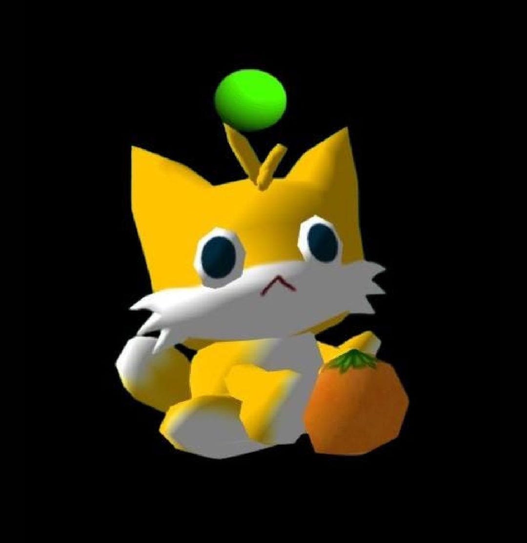Custom Tails Chao Plush - Etsy