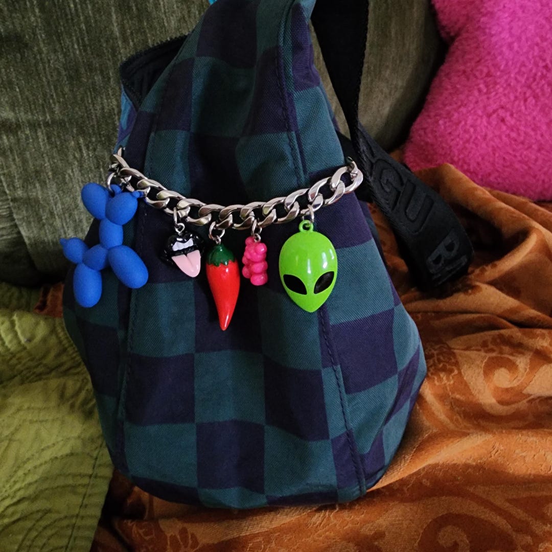 Bag Chain, Charm Wristlet Keychain, Charm Key Fob Strap, Unisex Gift ...