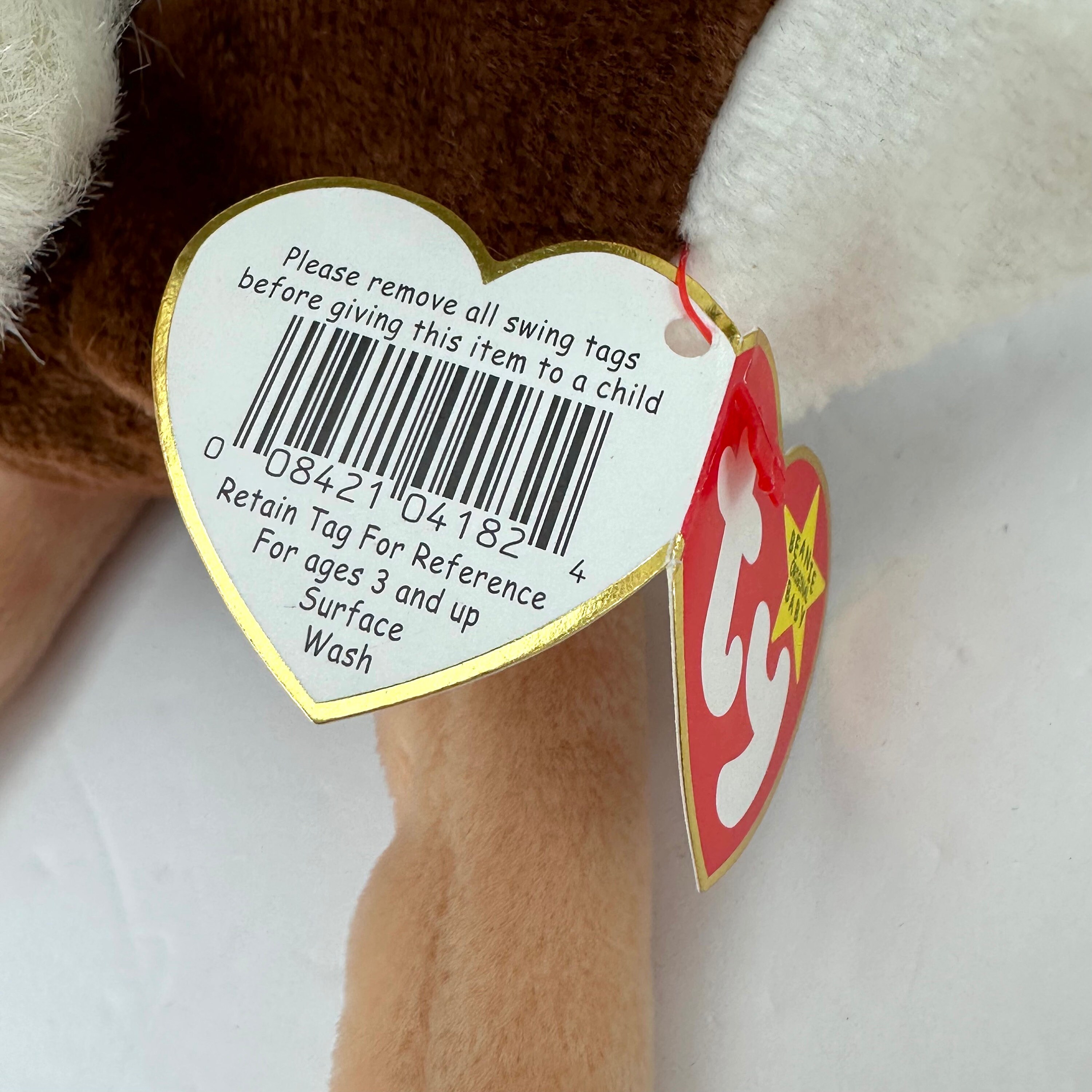 Vintage Stretch Beanie Baby Ostrich Original Tags Like-new 1996 Ty ...