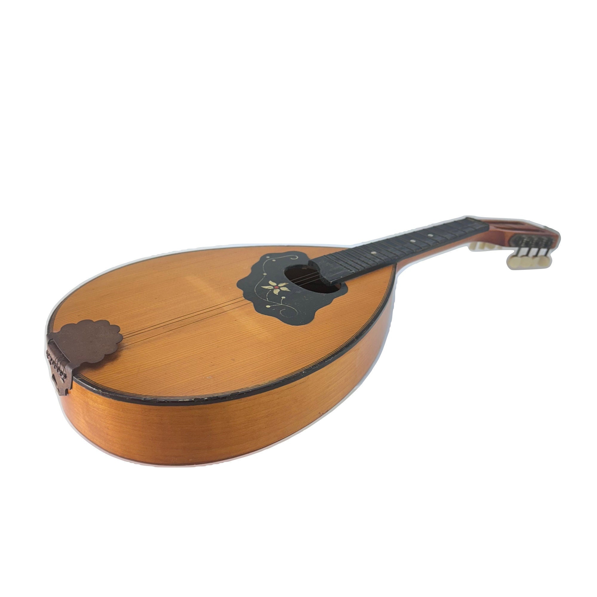 Vintage LIGNATONE Mandoline Mini Guitar Retro 8 String Instruments ...