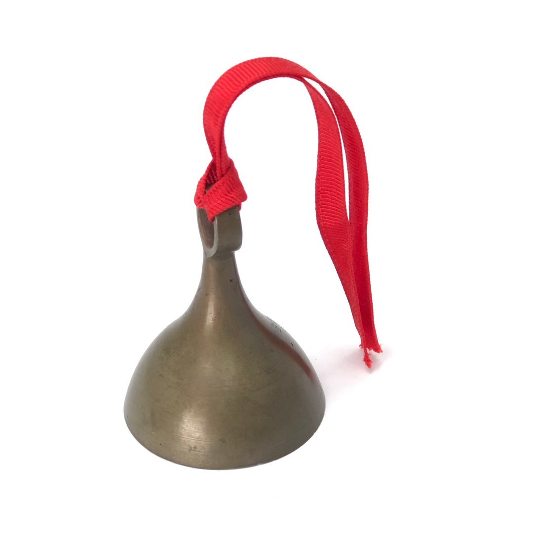 Mini Bronze Bell Personalized Gift Vintage Home Home Office Kitchen ...