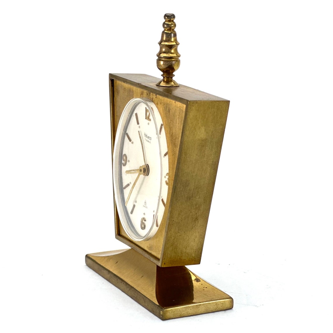 Miniature Helveco Vintage Clock Nightstand Decor Collectible Gift for ...