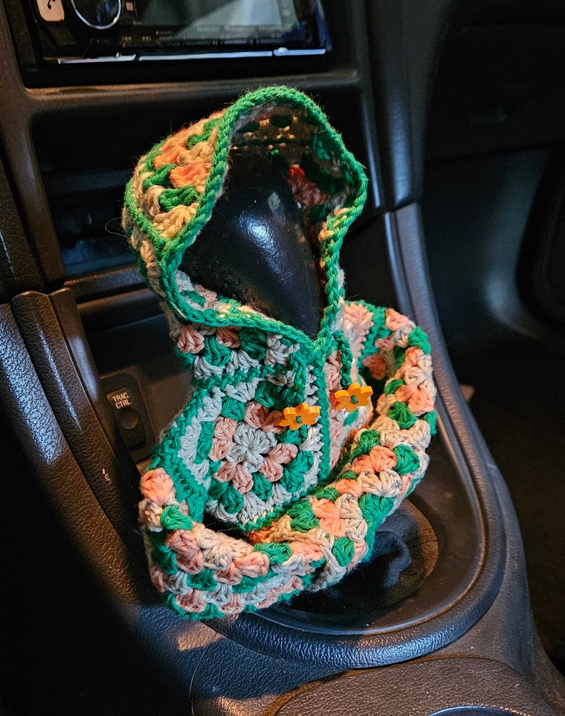 Granny Gear Shifter Hoodie Crochet Pattern - Etsy