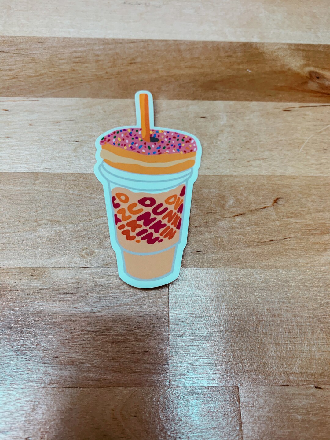 Dunkin Donuts Sticker - Etsy
