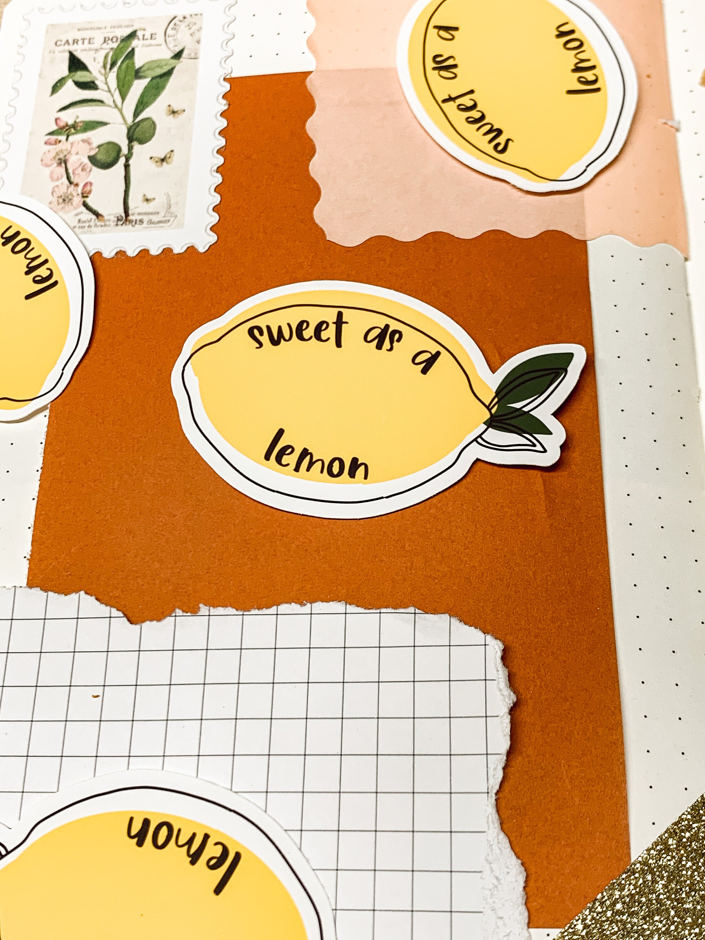 Sweet as a Lemon Sticker Cute Lemon Simple - Etsy Ireland