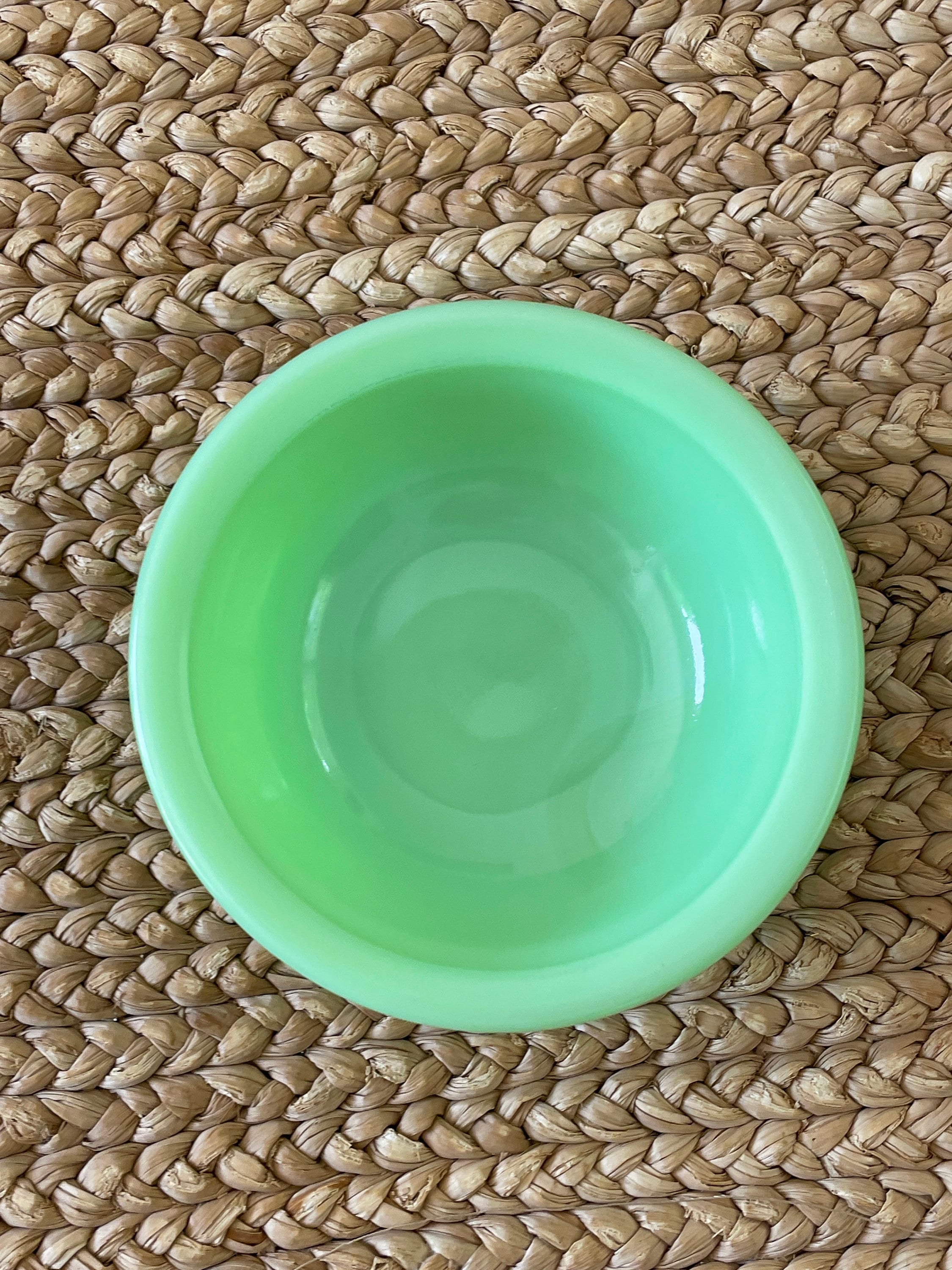 Vintage Jadeite Bowl Mckee Jadeite Green 4 1/4 Dia. - Etsy