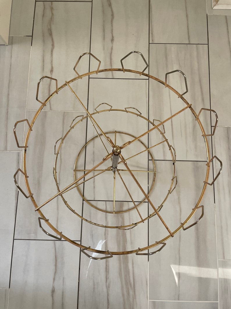 Mid-century Modern Rotating Shoe Rack 12 Pair Shoe Rack MCM Circular ...