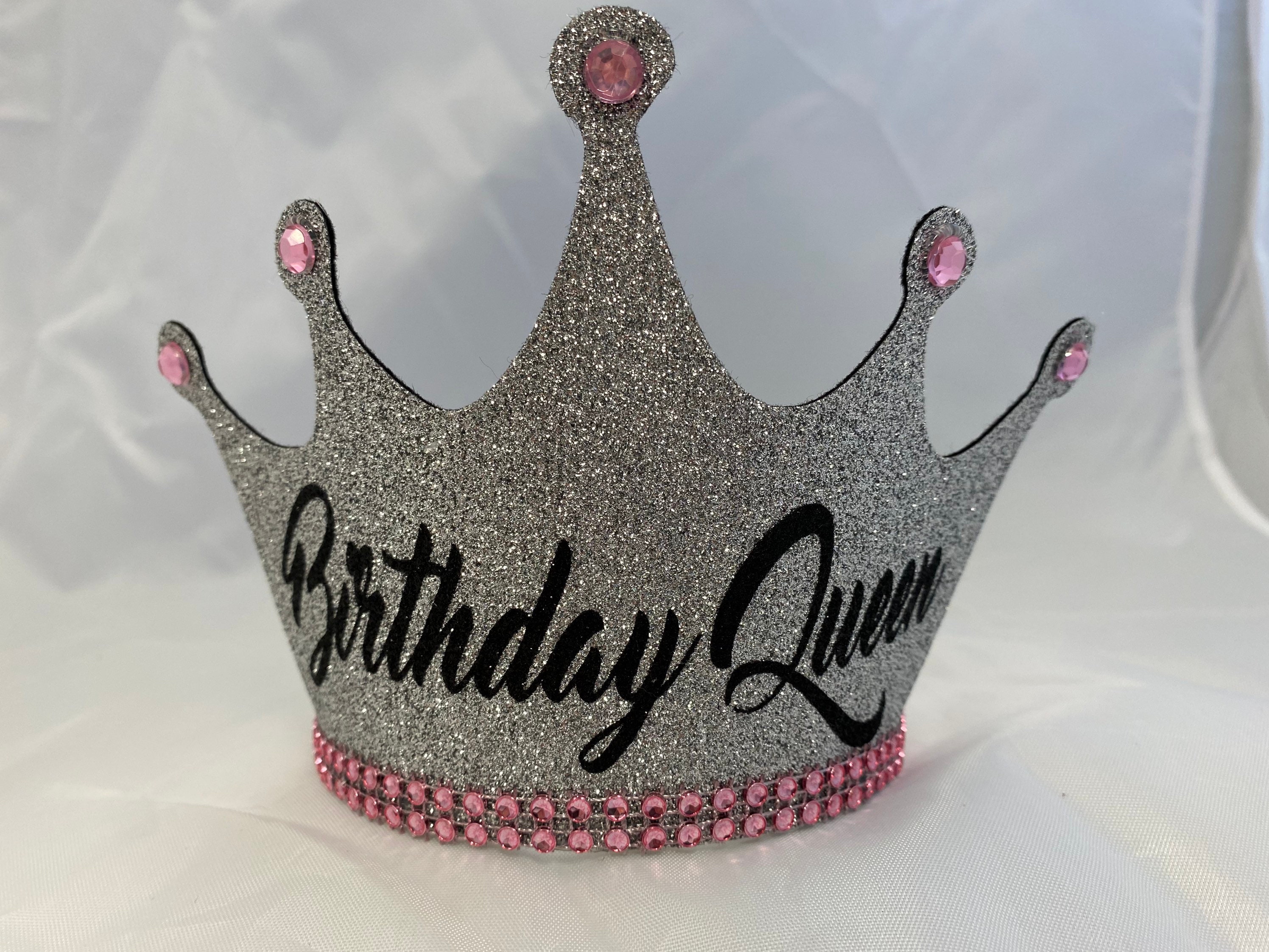 Birthday Crown Custom Birthday Crown Personalized Birthday - Etsy