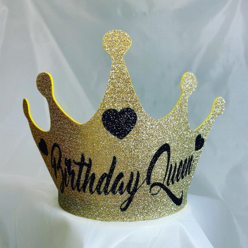 Birthday Crown Custom Birthday Crown Personalized Birthday | Etsy