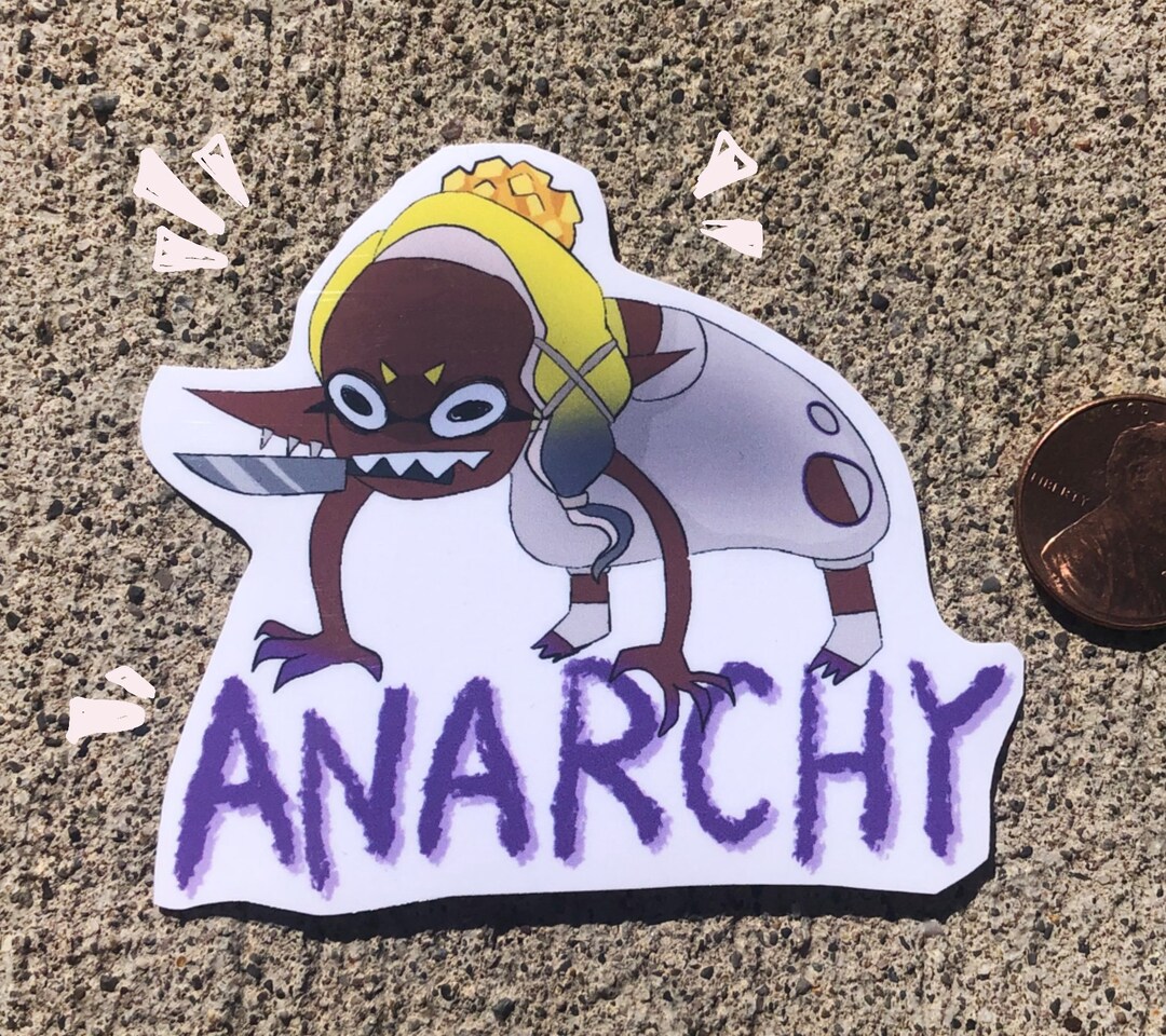 Splato0n Stickers Anarchy Frye - Etsy