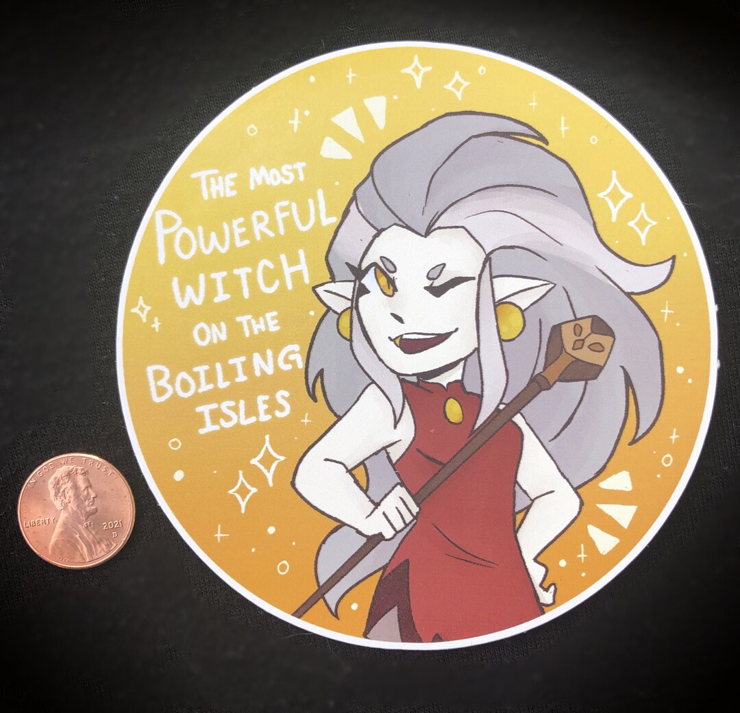 Eda the Owl Lady - Stickers - Etsy