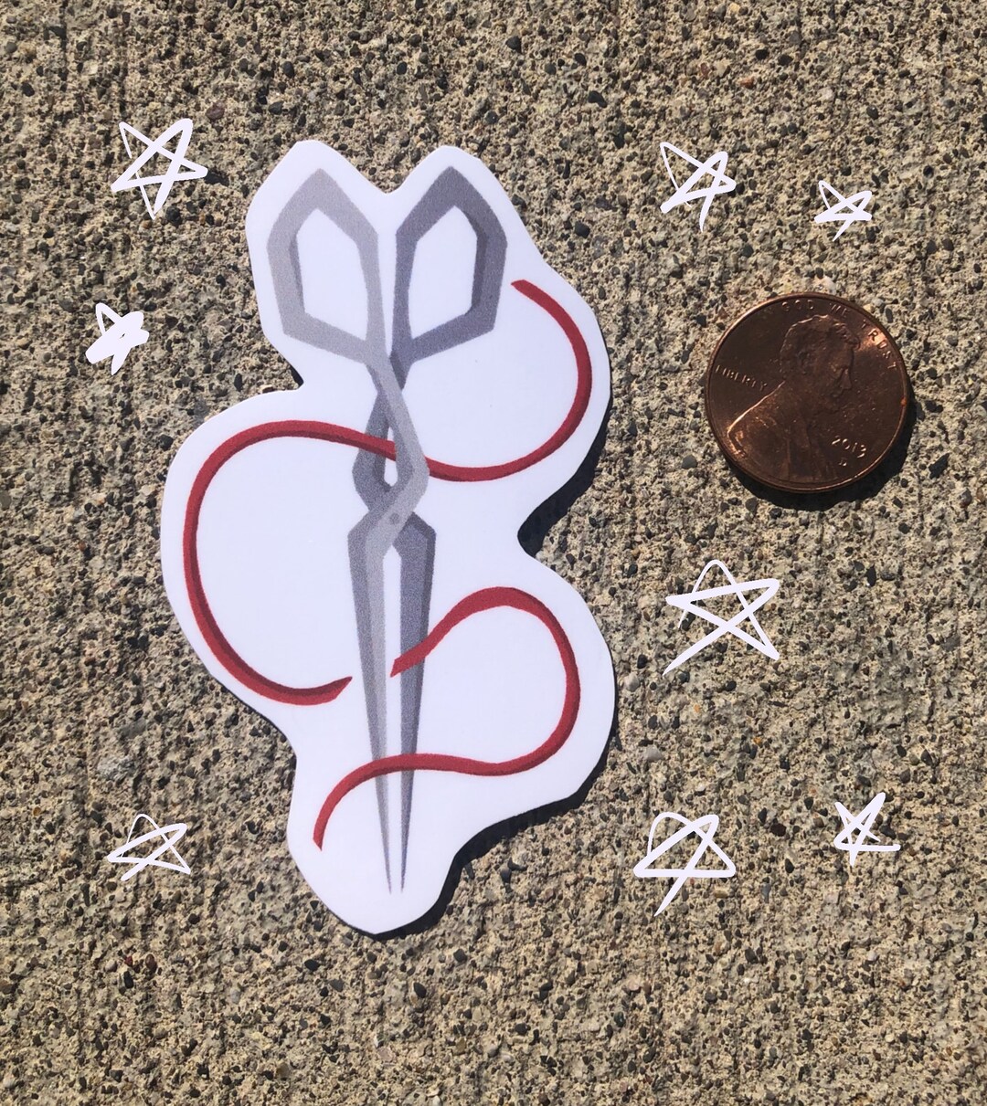 Laudna - Stickers - Crit Role - Etsy