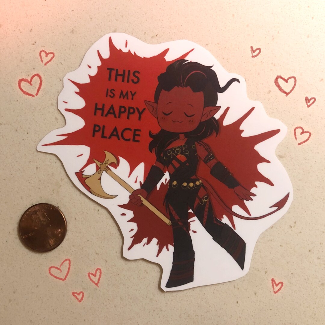 BG3 Stickers - Karlach - Etsy