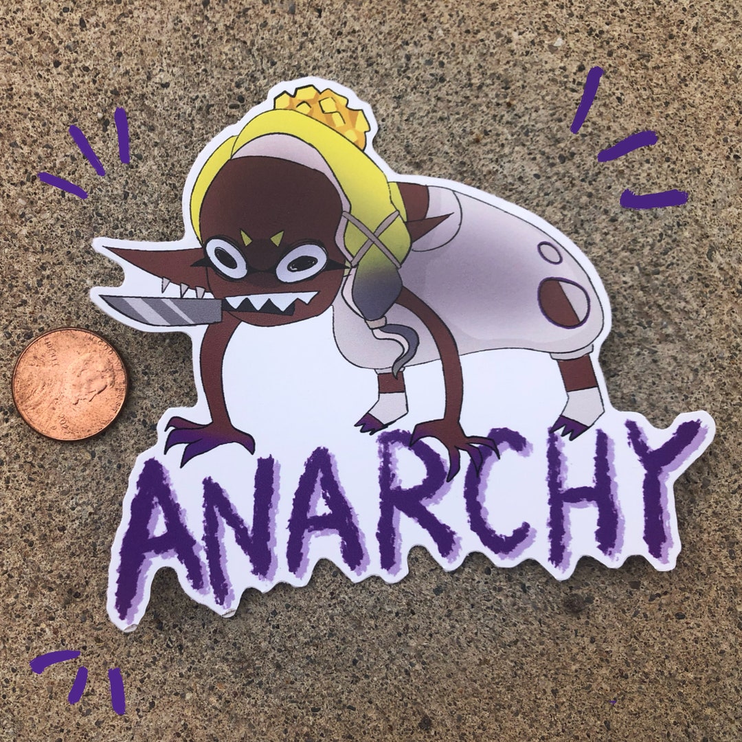 Splato0n Stickers - Anarchy Frye - Etsy