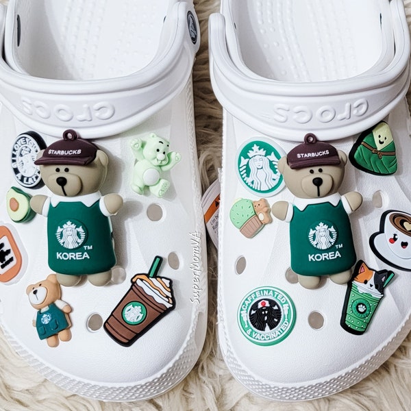 Starbucks Crocs Charms - Etsy Australia