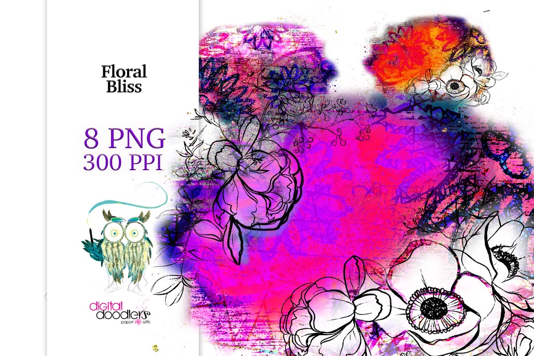 Bright Sublimation Digital Background Art for Free Commercial - Etsy