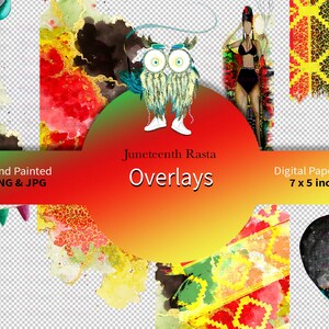 Juneteenth Reggae Inspired Sublimation Mini Bundle, Canva Graphics ...