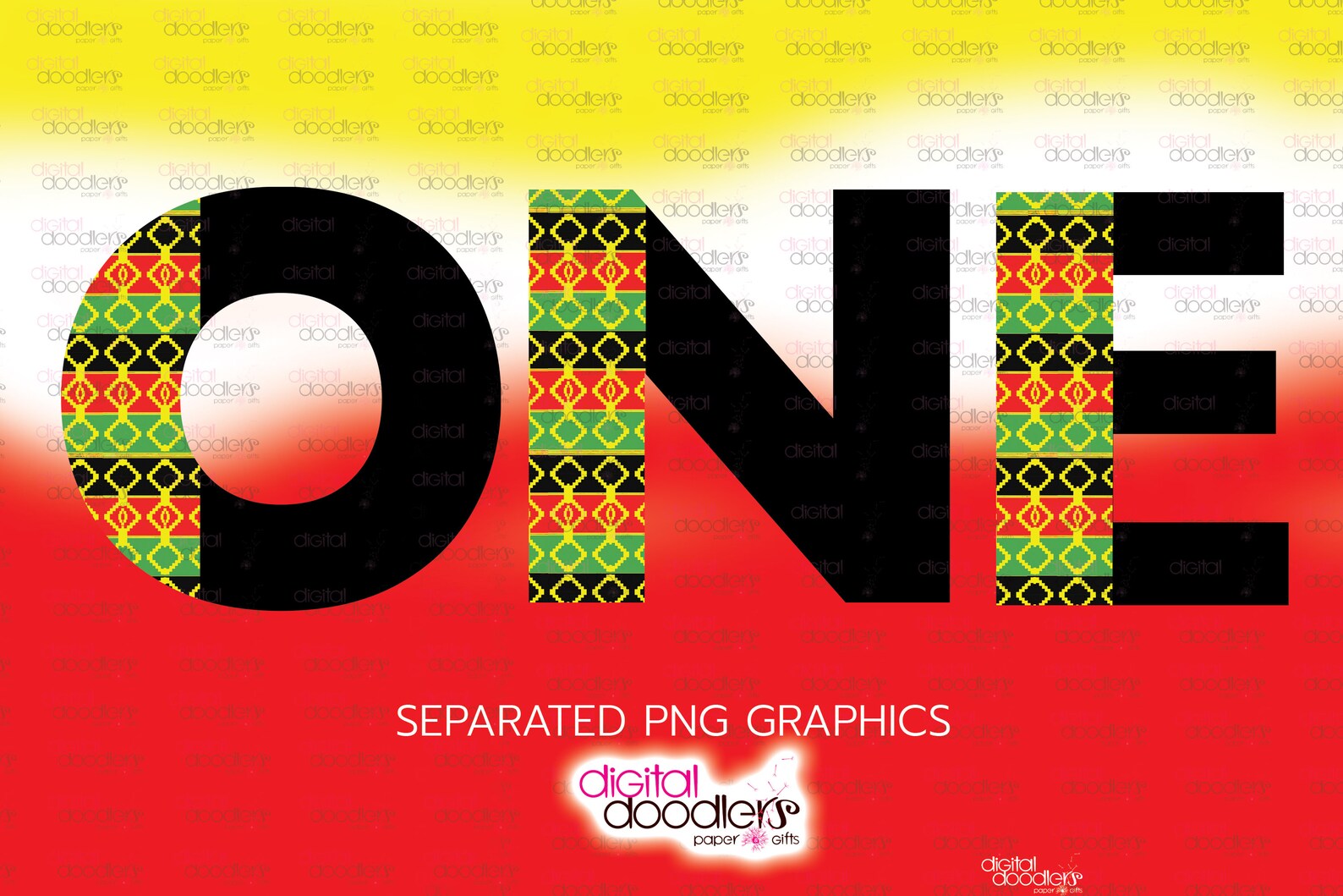 Reggae Rasta Letter Clipart Kente Inspired Sublimation Image | Etsy