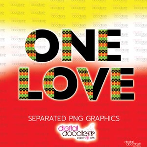 Reggae Rasta Letter Clipart, Kente Inspired Sublimation, Image Transfer ...