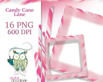 Christmas Candy Clipart Candy Cane Jar Png Peppermint - Etsy