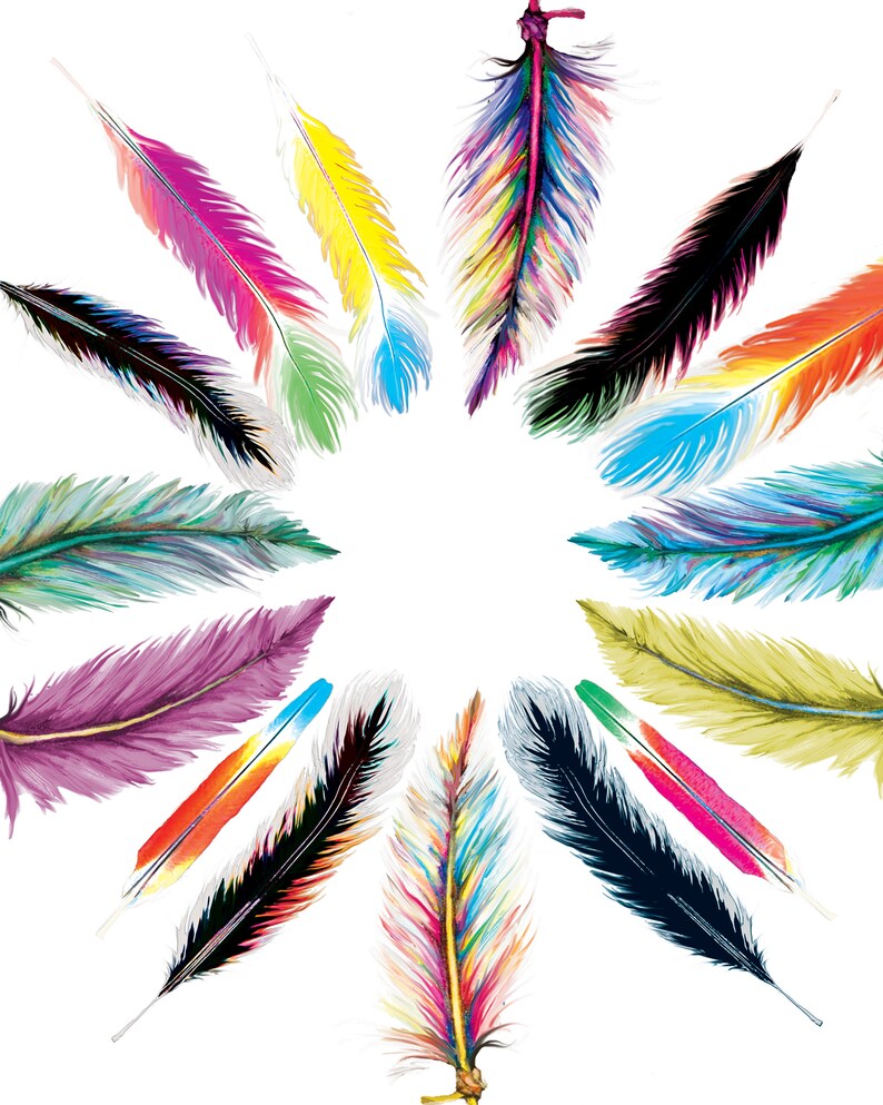 107 PNG, Ultimate Glitter Embellished Feathers & Arrows Bundle, Clipart ...