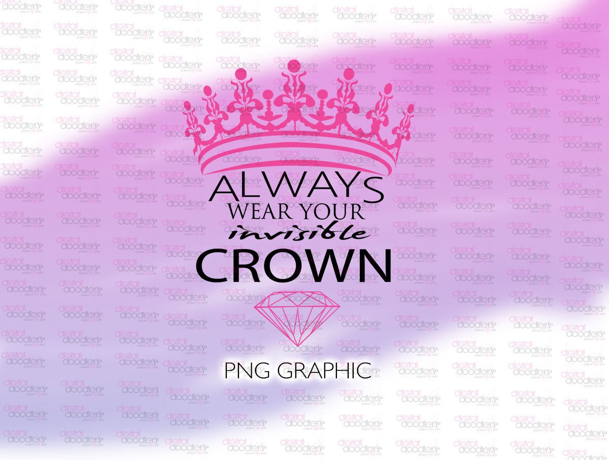 Always Wear Your Invisible Crown Facebook Cover