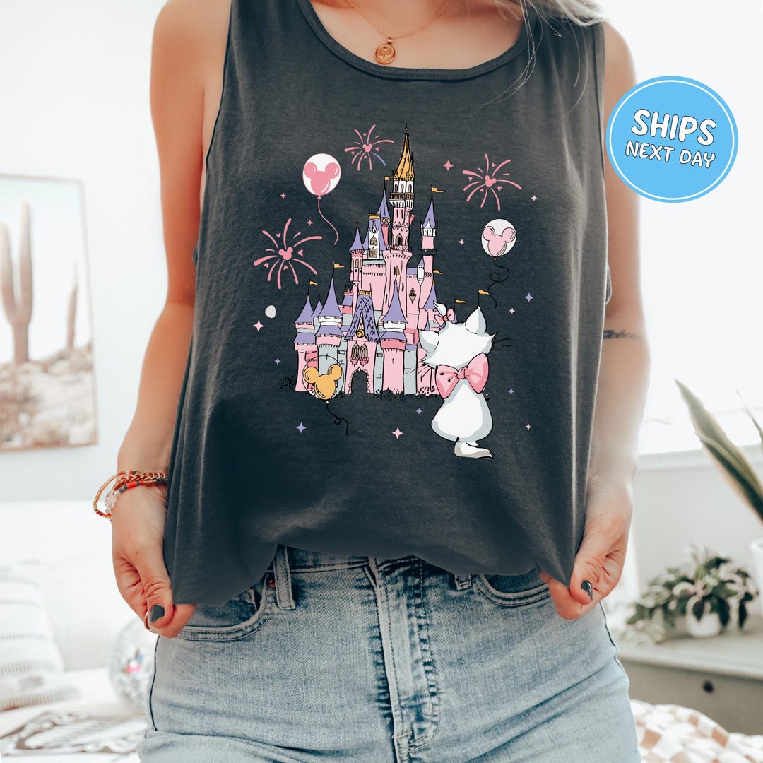 Princess Tank Top Castle Marie Girls Shirt Disney Girls Trip Tank Top ...