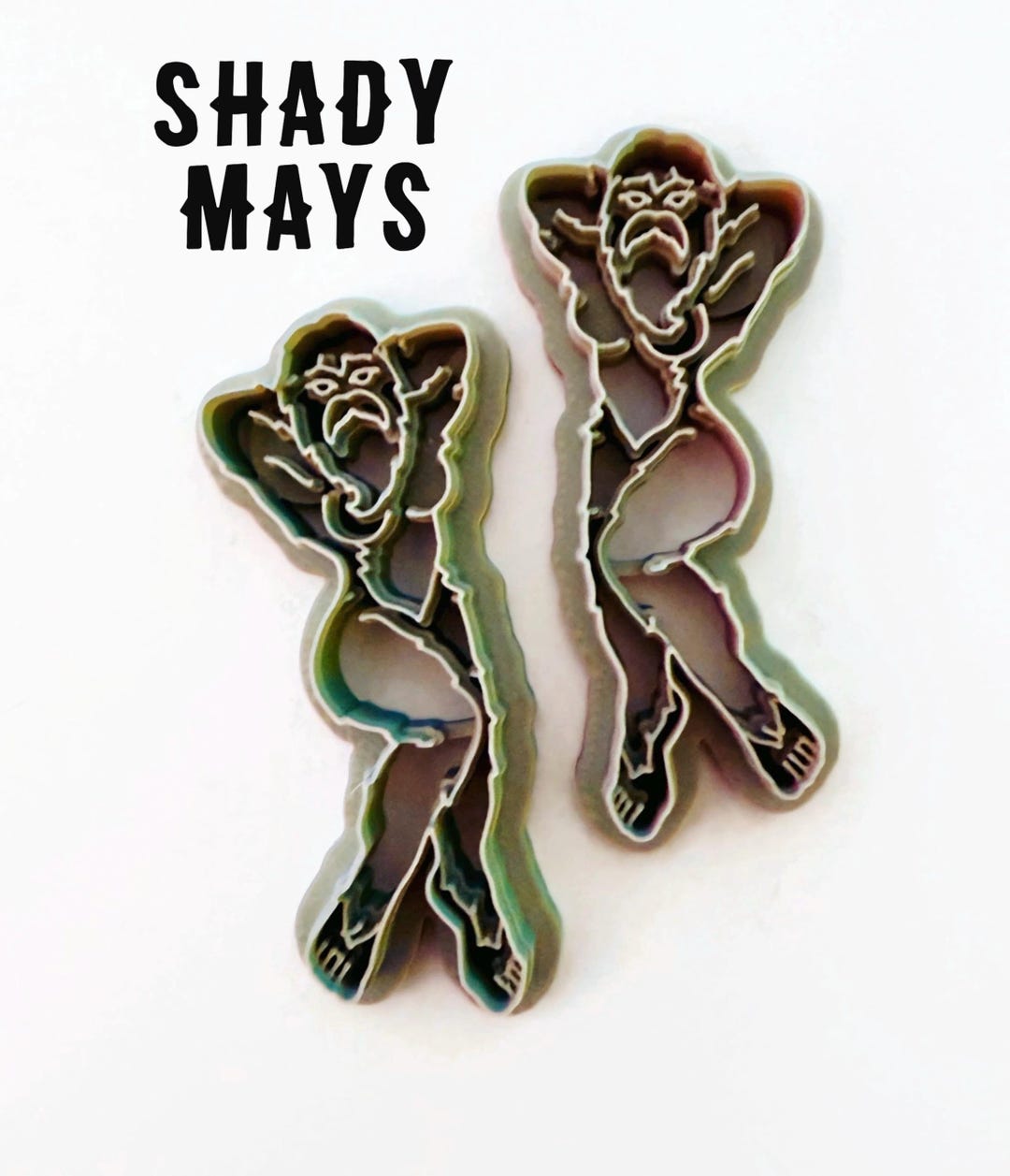 Bigfoot | Cryptid | Yeti | Clay Cutters | Pinup Clay Cutter | Polymer ...