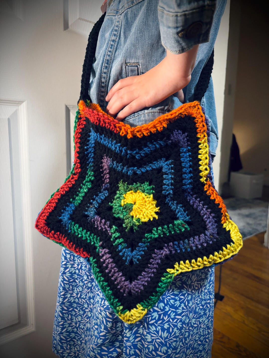 Crochet Star Handbag - Etsy