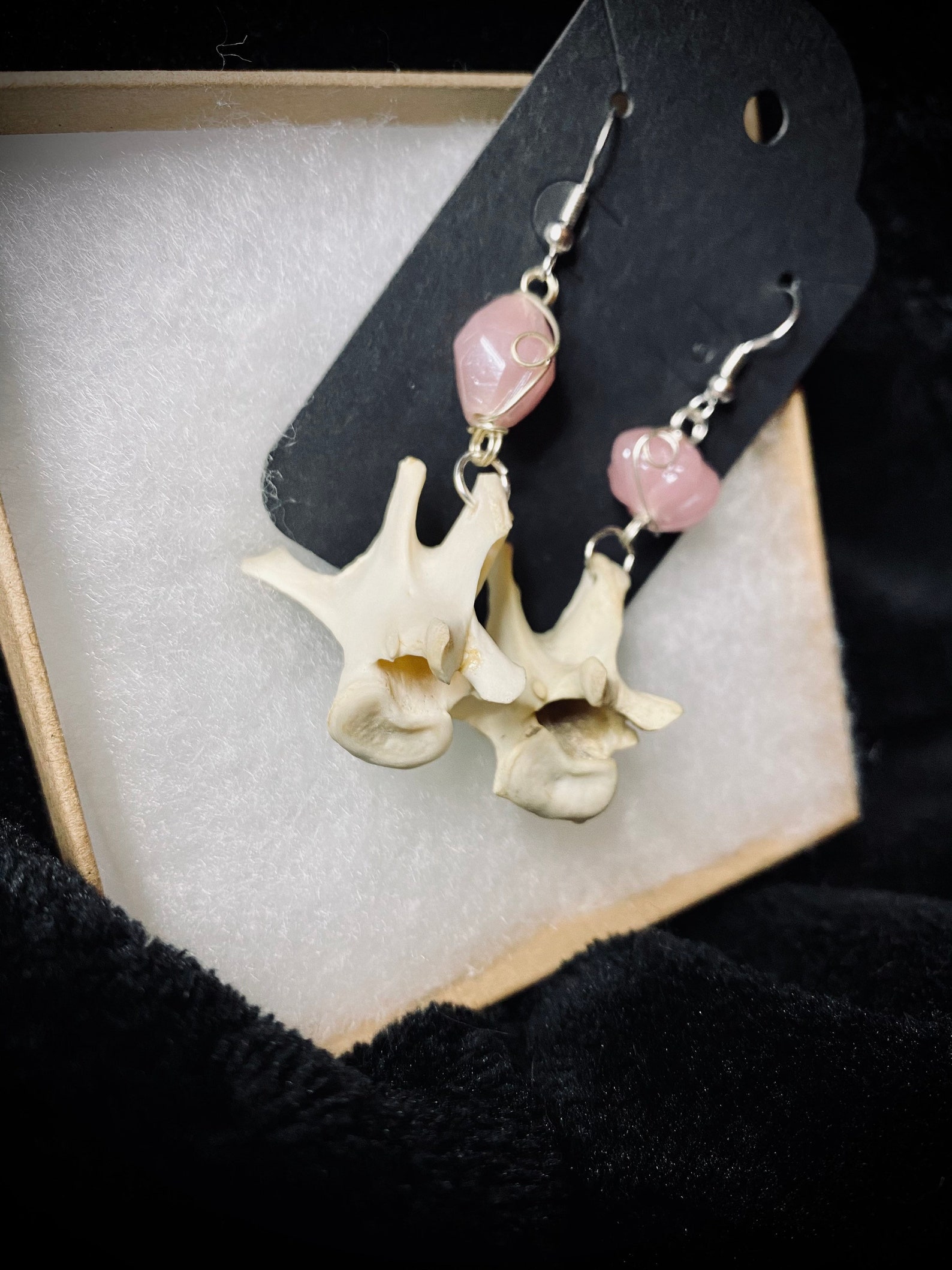 REAL BONE Earring Set - Etsy