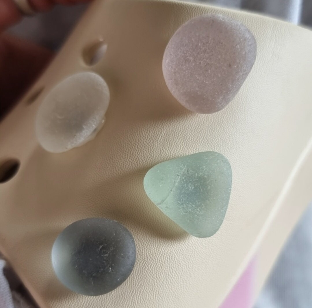 Sea Glass Croc Charms,jibbitz,genuine Scottish Sea Glass,sea Glass ...