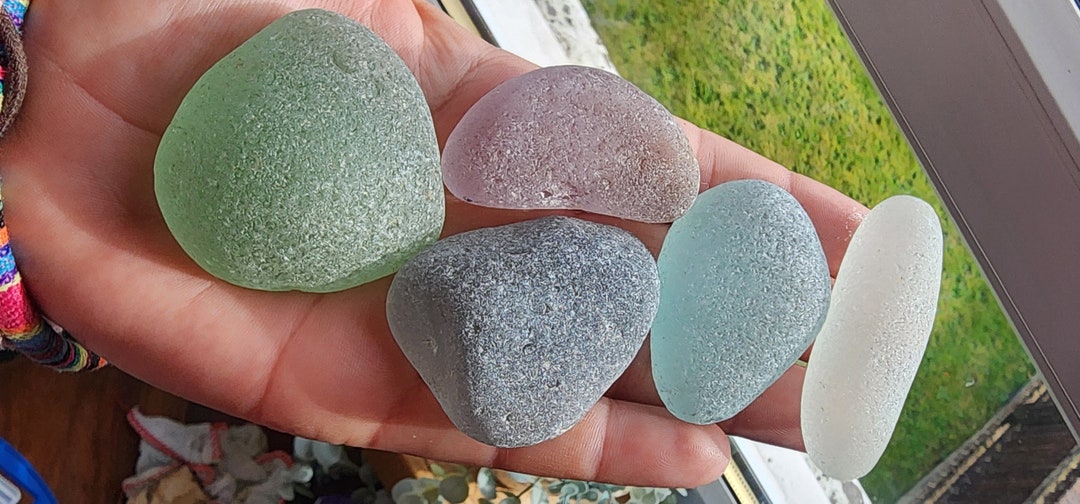 Large Sea Glass,chunky,thick Frosted,genuine Scottish Beach Find,rare ...