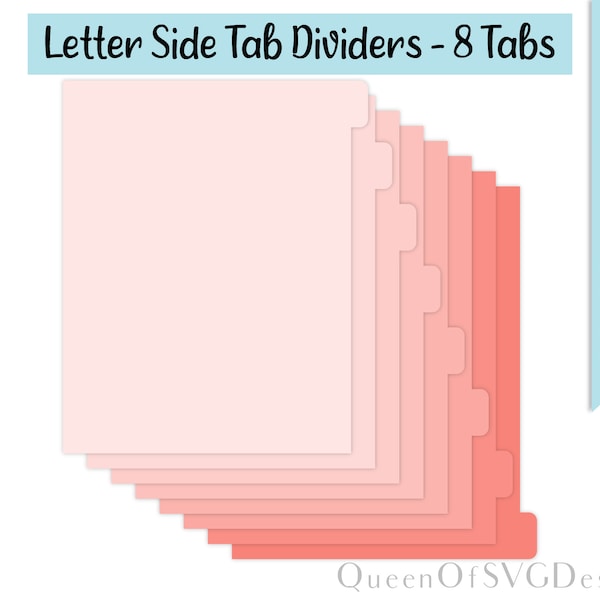 Tab Dividers - Etsy