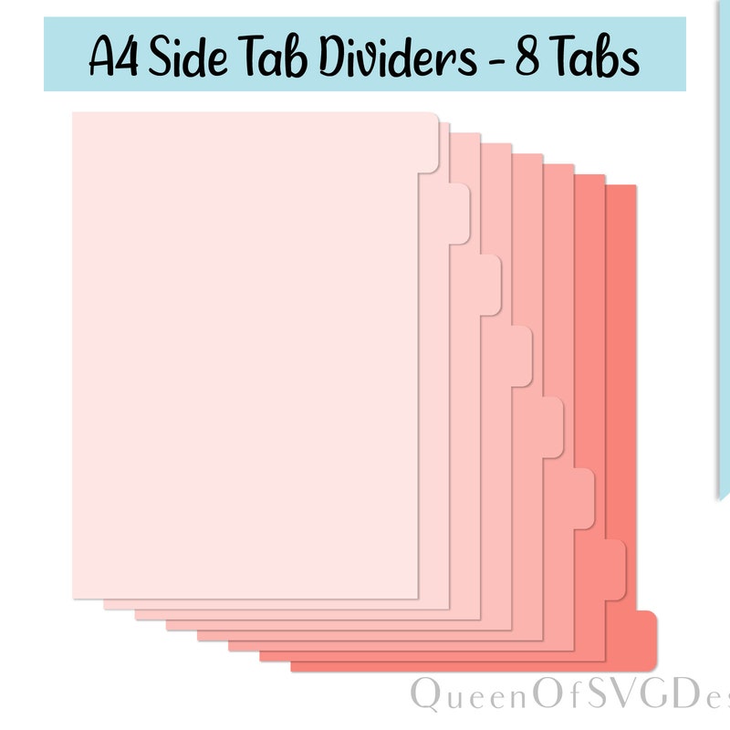 Sheet Dividers With Tabs - Etsy UK