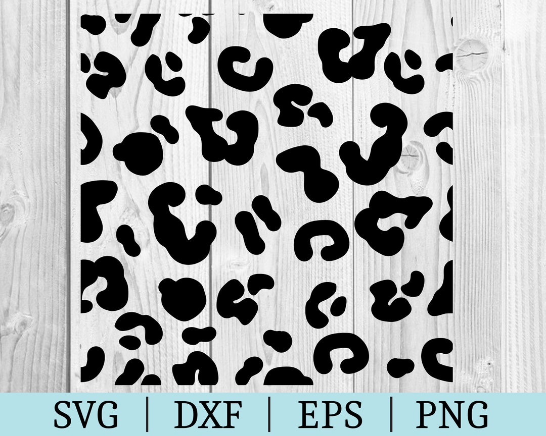 Cheetah Seamless Pattern SVG | Animal Print Clipart | Cut File Cricut ...