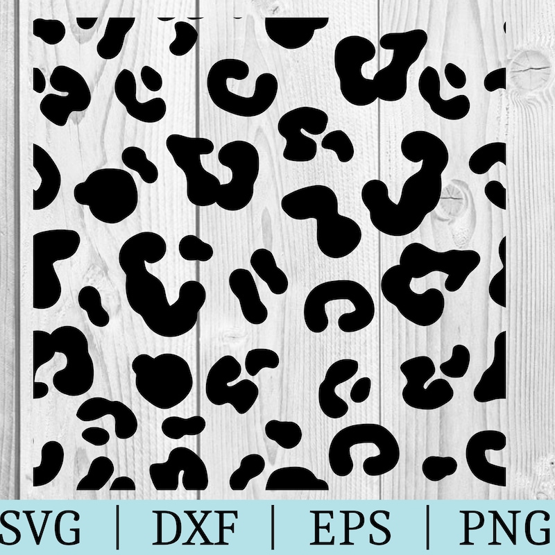 Cheetah Print Stencil - Etsy