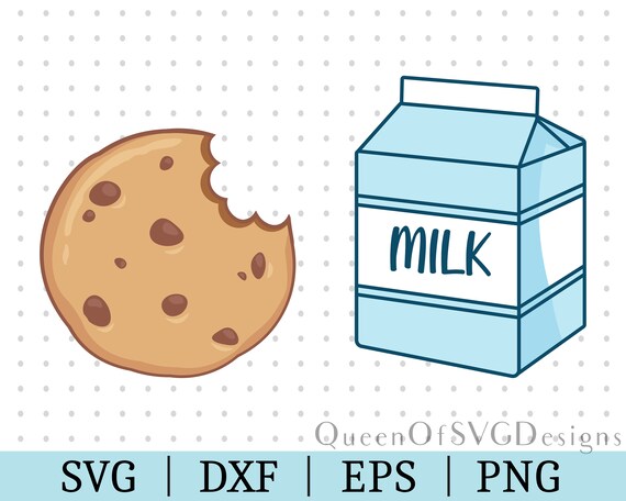 Clip Art Cookie And Milk
