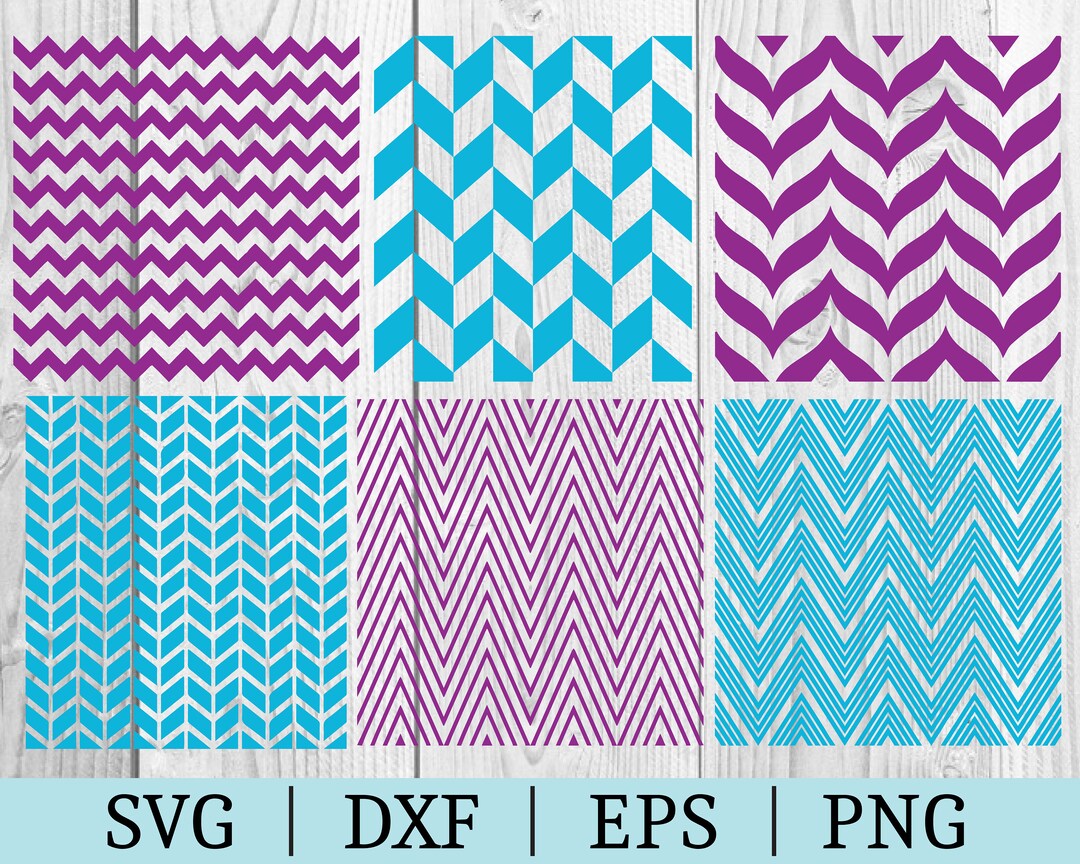 Chevron Seamless Pattern Bundle SVG | Chevron Clipart | Cut File Cricut ...