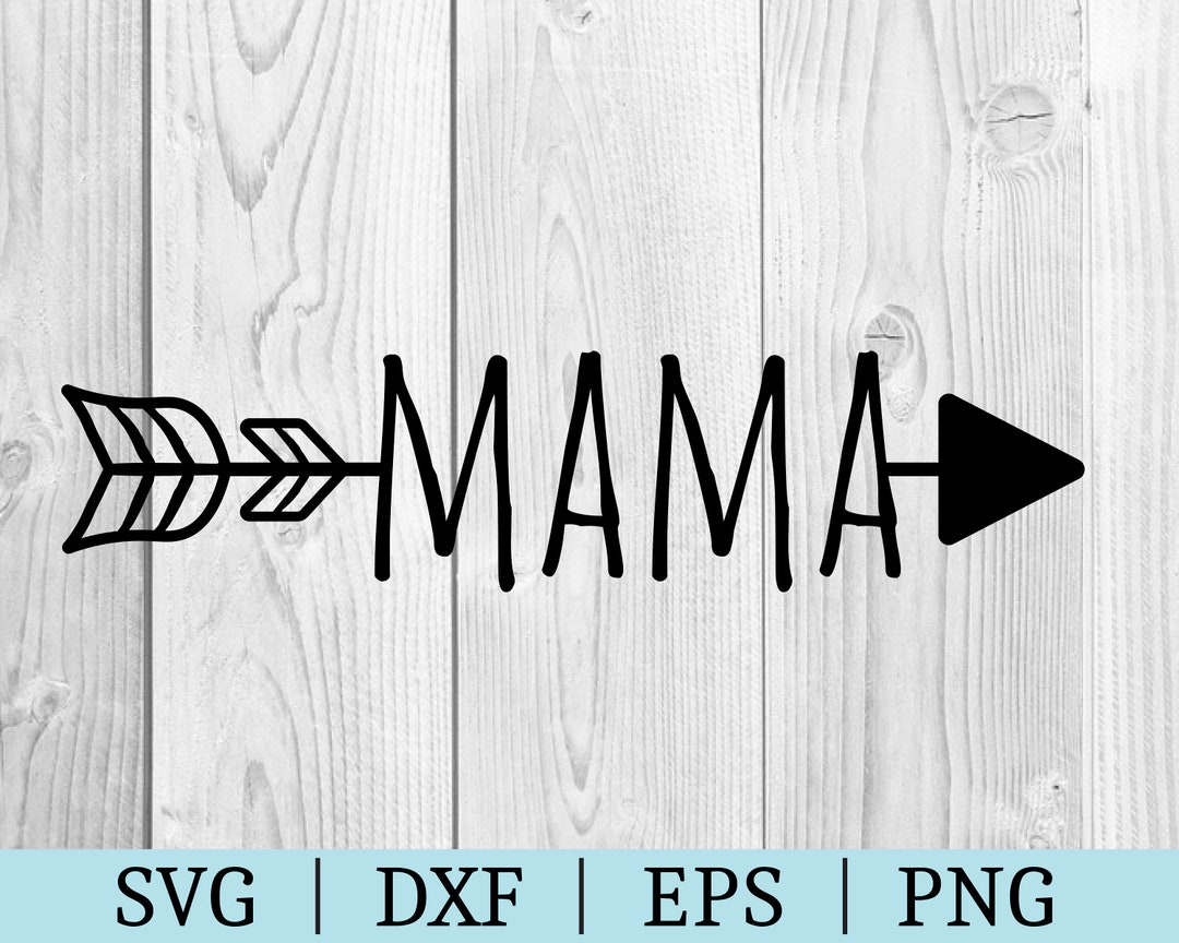 MAMA SVG | Vector Clipart | Cut File | Mom and Me File | Svg Dxf Eps ...