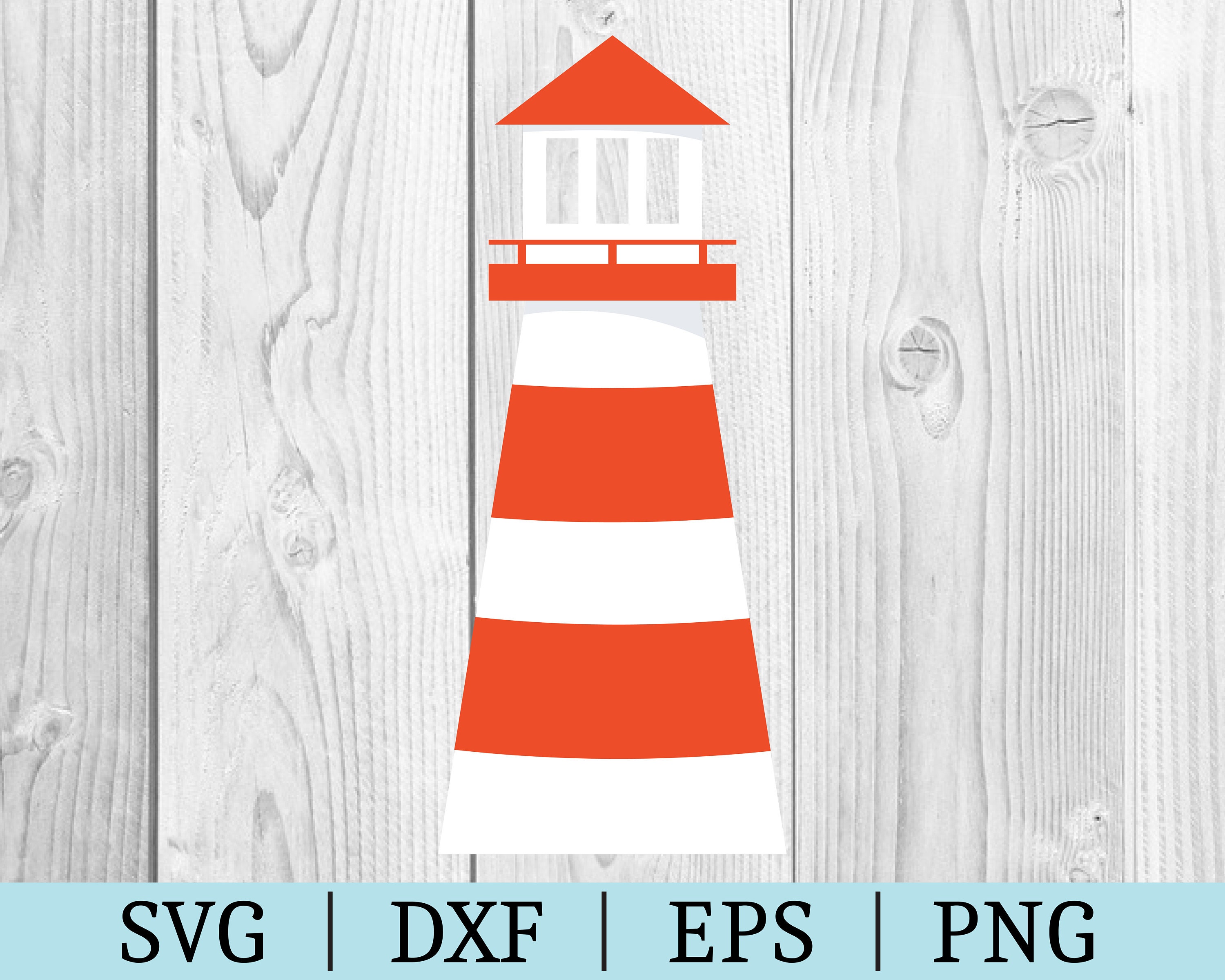 Lighthouse SVG Vector Clipart Cut File Nautical File - Etsy
