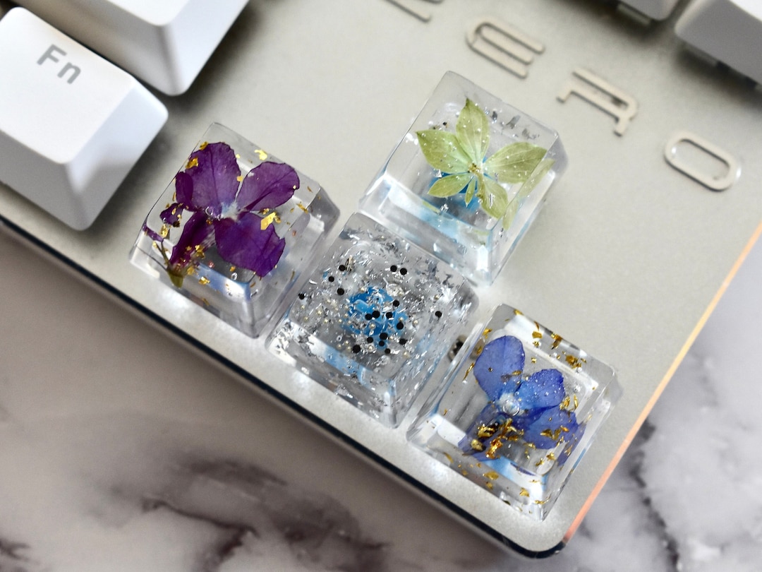 4PCS Handmade Resin Keycaps Set for Mechanical Keyboard | Arrow Keys ...