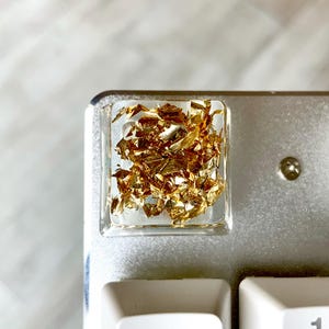 Custom Gold Escape Resin Keycap for Mechanical Keyboard - Glossy Finish ...