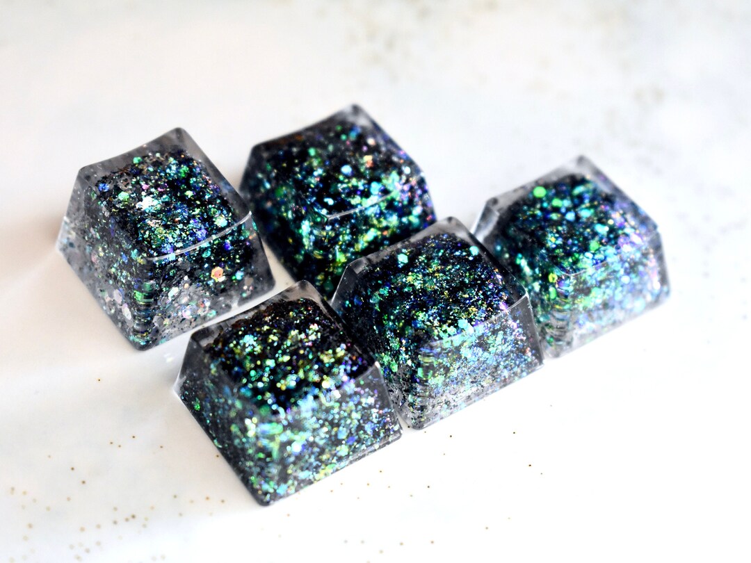 5PCS Keycaps Set for Mechanical Keyboard Handmade Resin Keycaps Arrow ...