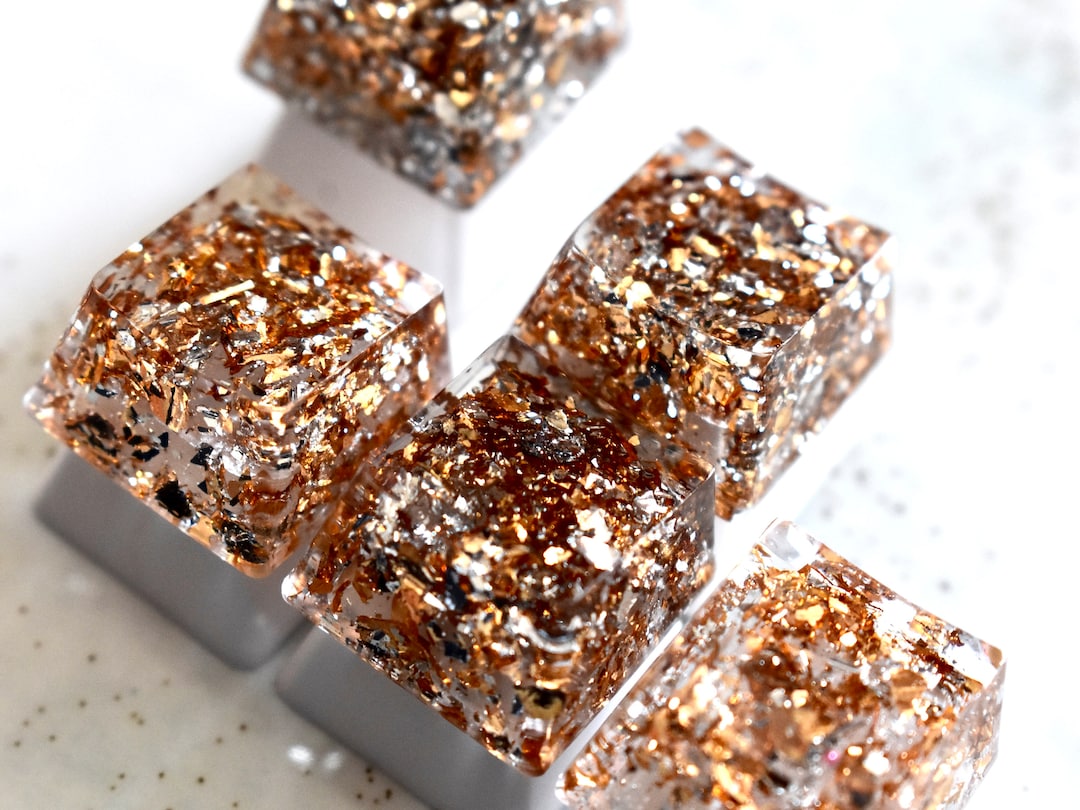 5PCS Keycaps Set for Mechanical Keyboard Handmade Resin Keycaps Arrow ...