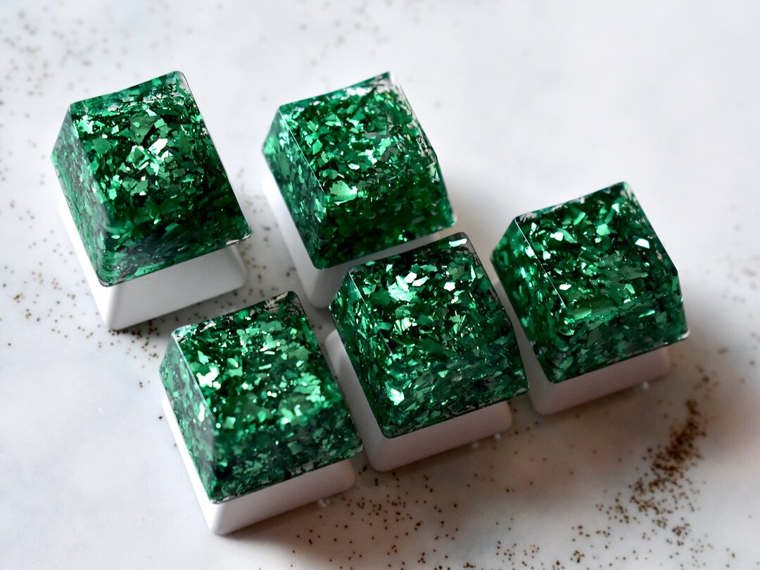 5PCS Keycaps Set for Mechanical Keyboard Handmade Resin Keycaps Arrow ...