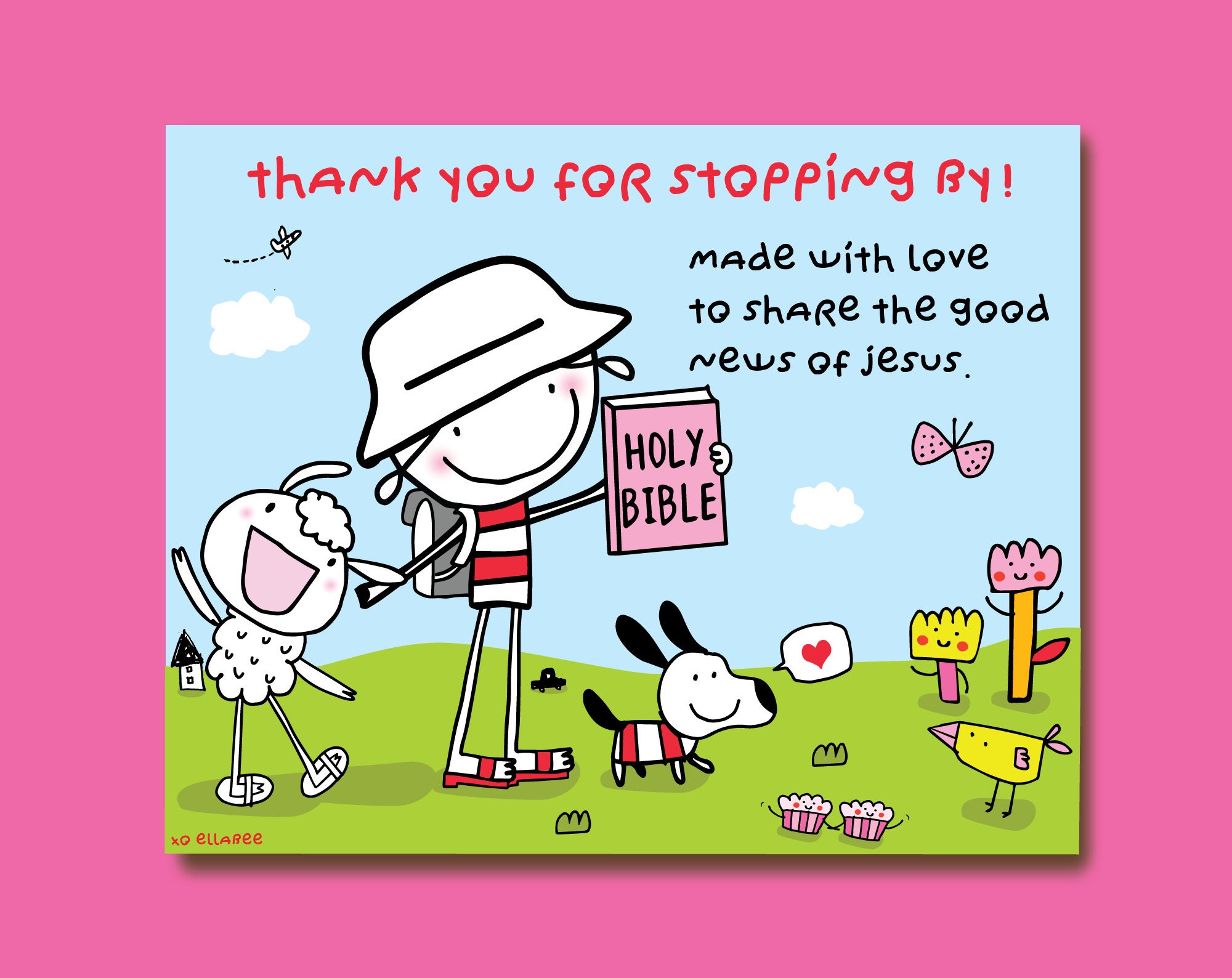 Easter Scripture Treat Bag Toppers, Printable Christian Toppers, Goodie ...