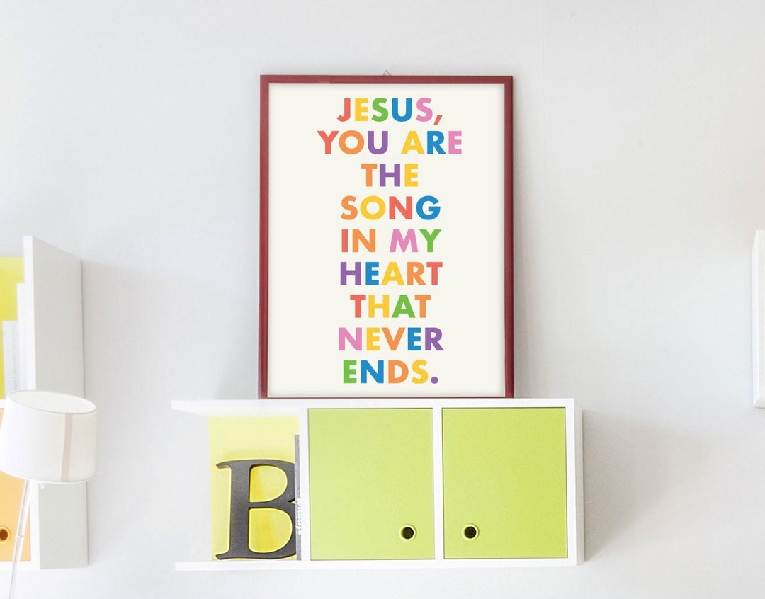 Christian Prints Christian Wall Art Christian Kids Christian Art Sunday ...