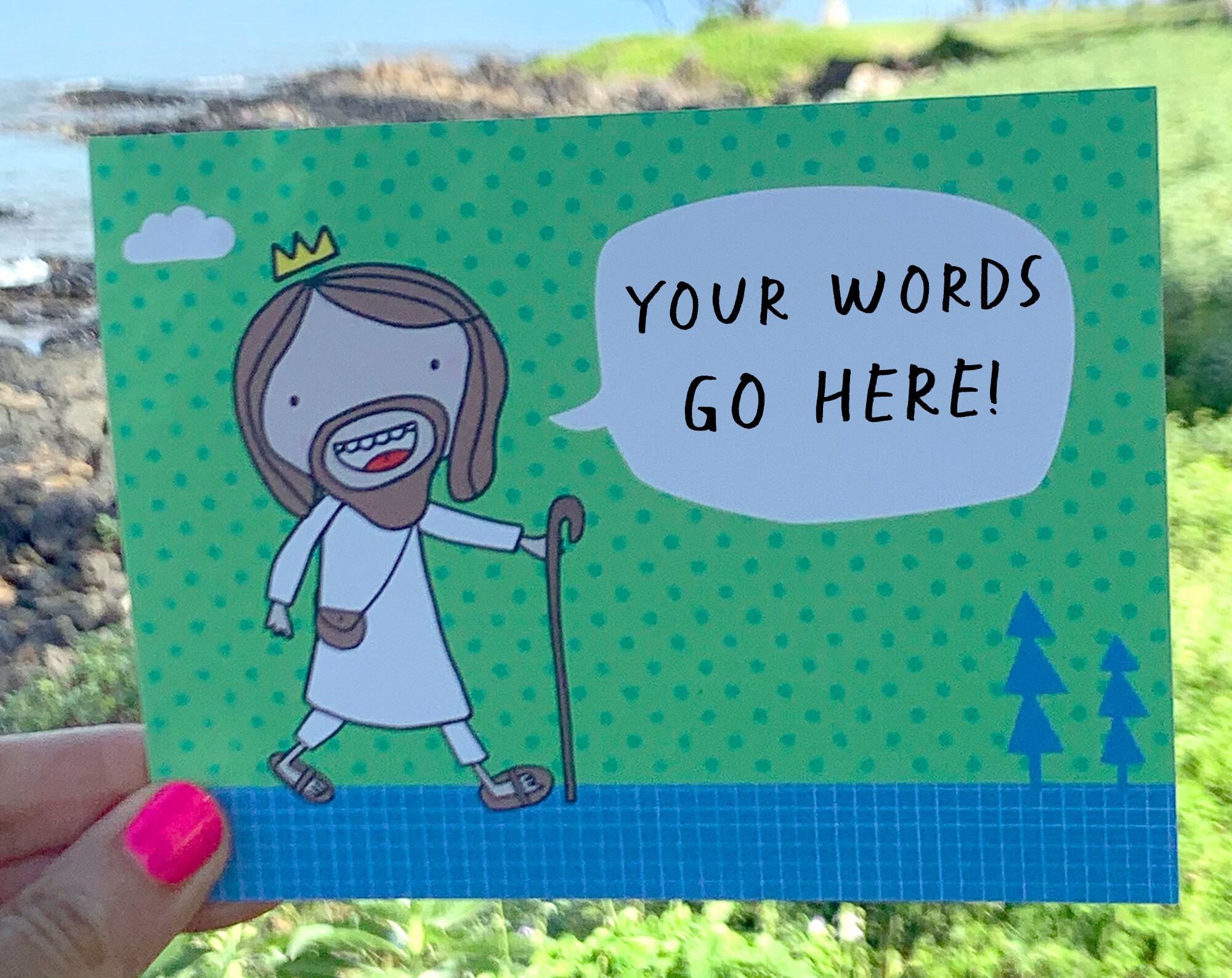 Walk With Jesus! Christian Greeting Cards Christian Cards Greeting ...